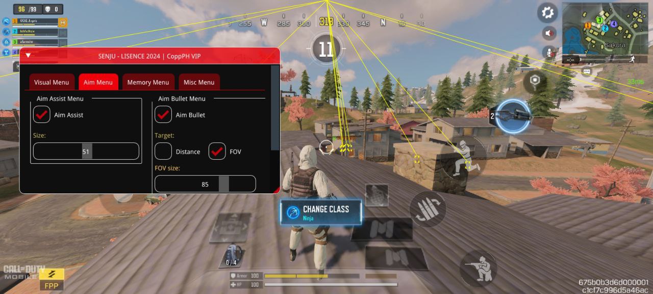 Call of Duty Mobile Android Senju Hack